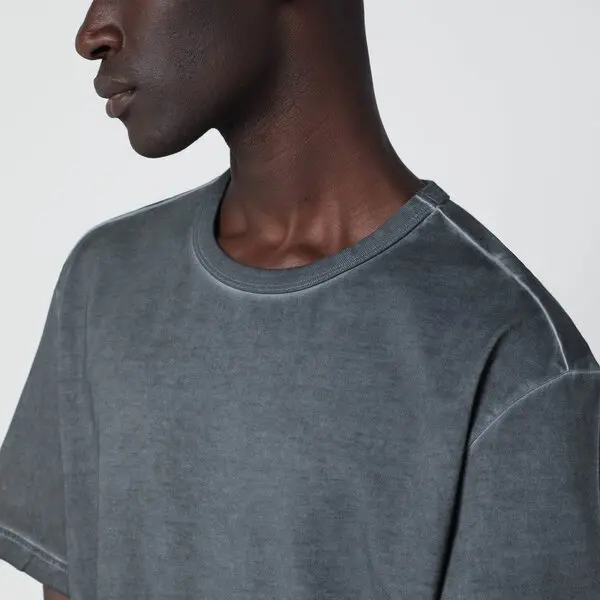 Séfr Mauro Washed-effect T-shirt In Organic Cotton