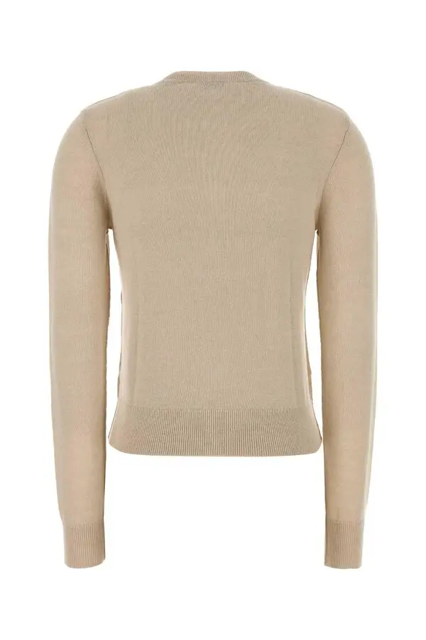 Burberry Cotton And Wool Cardigan - Brown