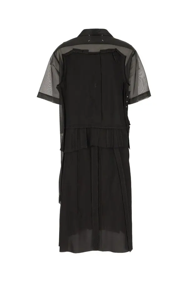 MAISON MARGIELA Layered Mesh Dress - Multicolor