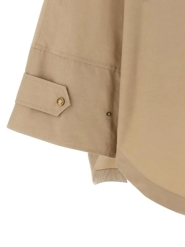 Moncler Brunnera Parka - Cream