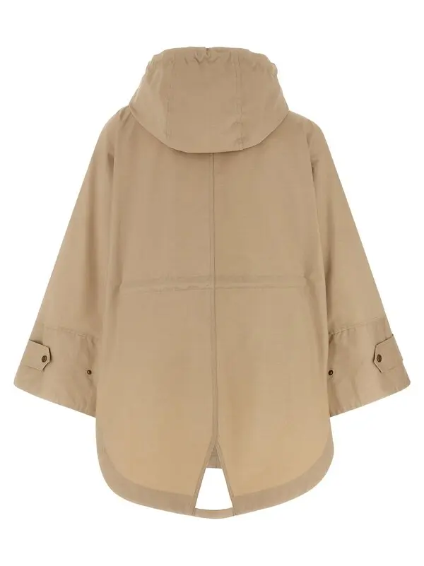 Moncler Brunnera Parka - Cream
