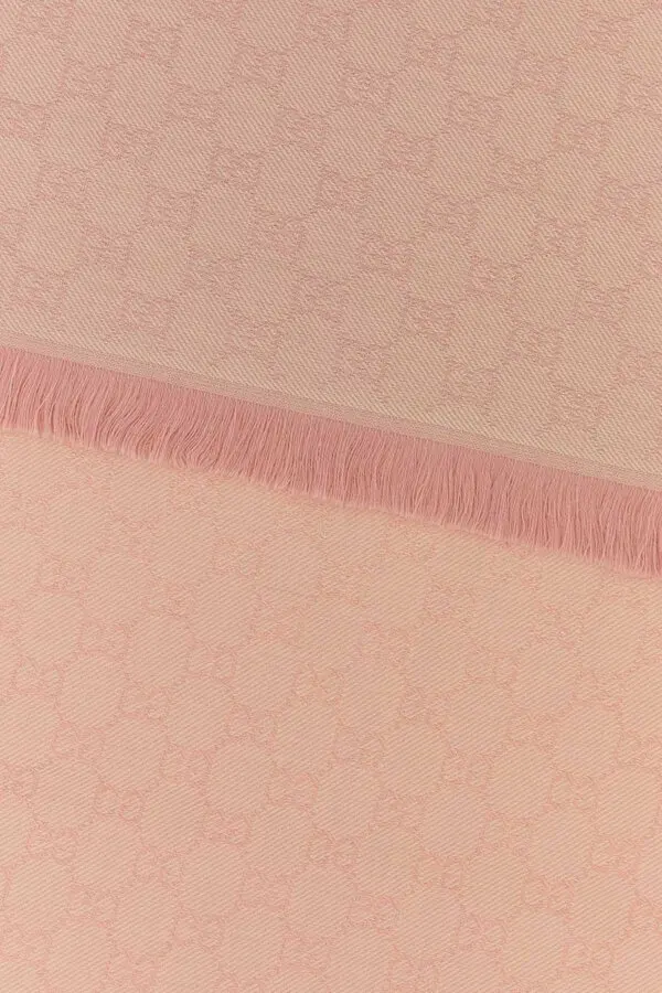 Gucci Embroidered Wool Scarf