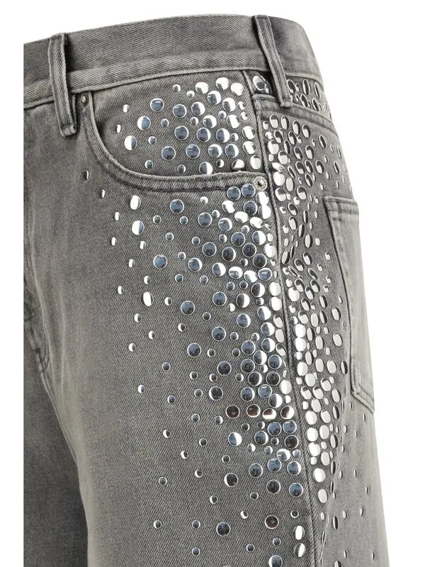 GOLDEN GOOSE Melody Stud Degraded Jeans