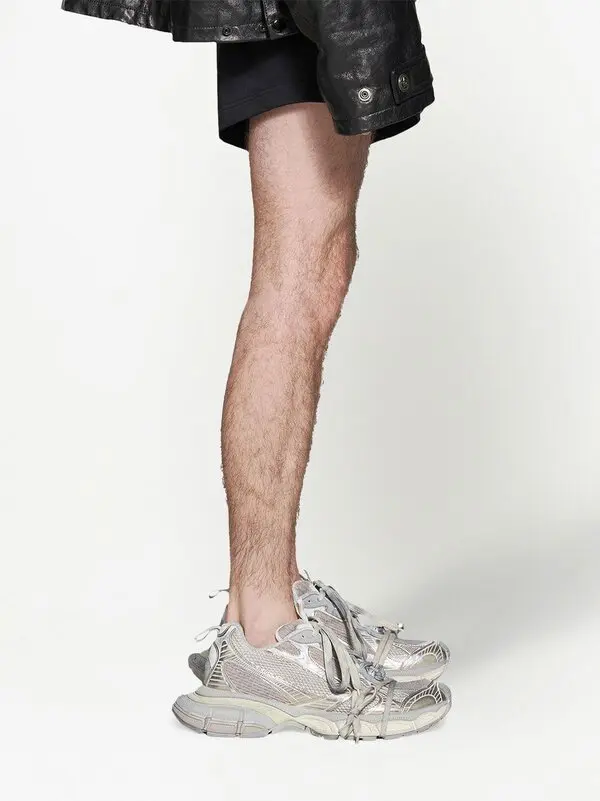 Balenciaga Worn-out Effect Mesh 3xl Sneakers - Multicolor