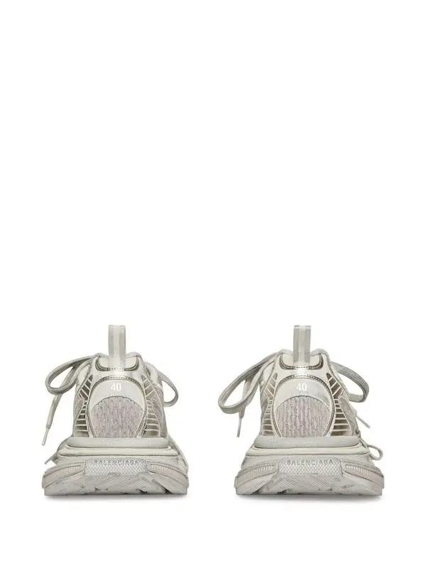Balenciaga Worn-out Effect Mesh 3xl Sneakers - Multicolor