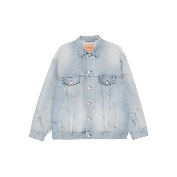 Balenciaga Jackets Denim Jackets - Blue