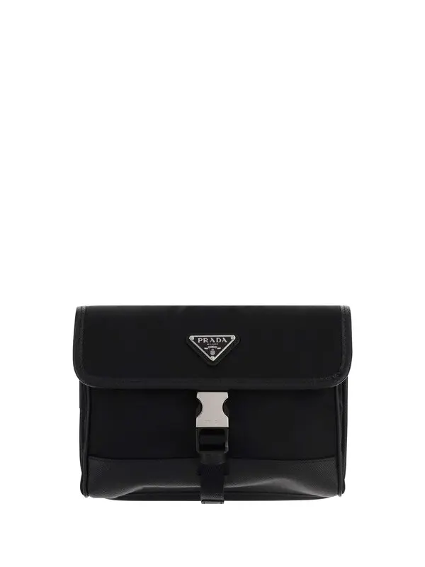 Prada Re-nylon Phone Case - Black