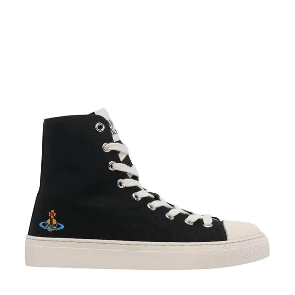 VIVIENNE WESTWOOD Plimsoll High Sneakers - Black