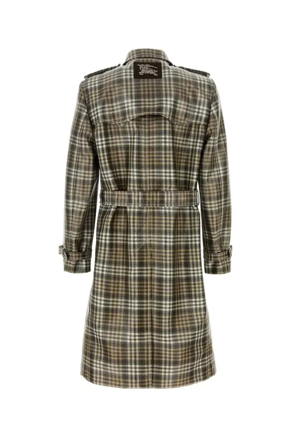 Burberry Embroidered Jacquard Foxfield Trench Coat