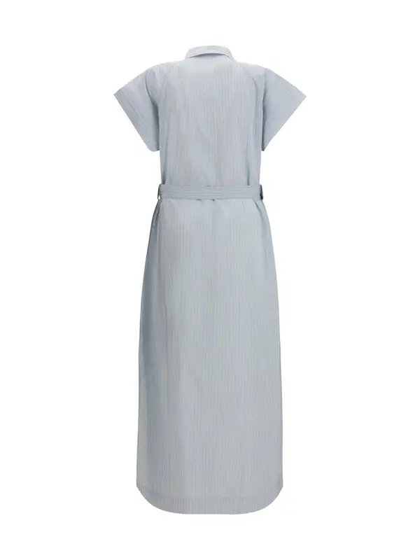Jacob Cohen Long Poplin Chemisier Dress - Blue