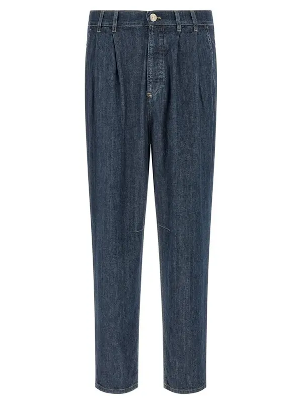 Brunello Cucinelli Denim Pants - Blue