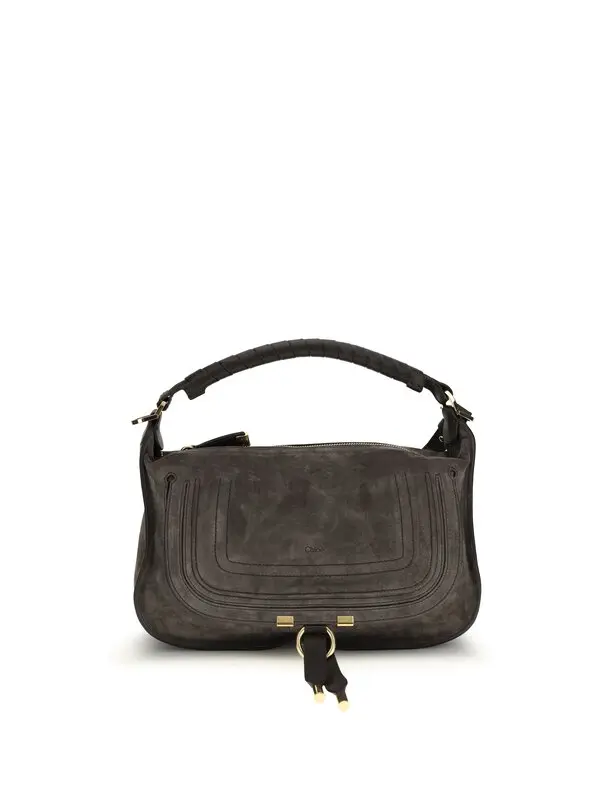 Chloé Small Marcie Shoulder Bag - Brown
