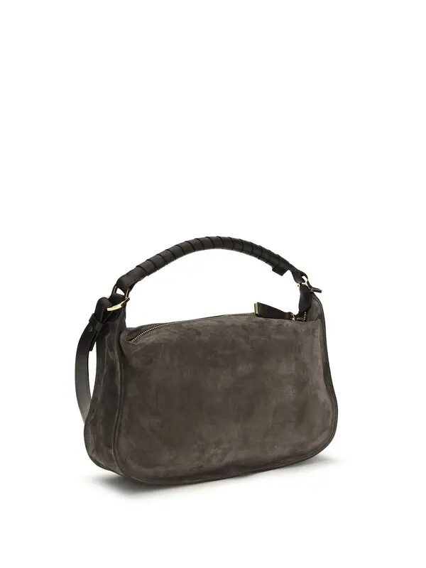 Chloé Small Marcie Shoulder Bag - Brown