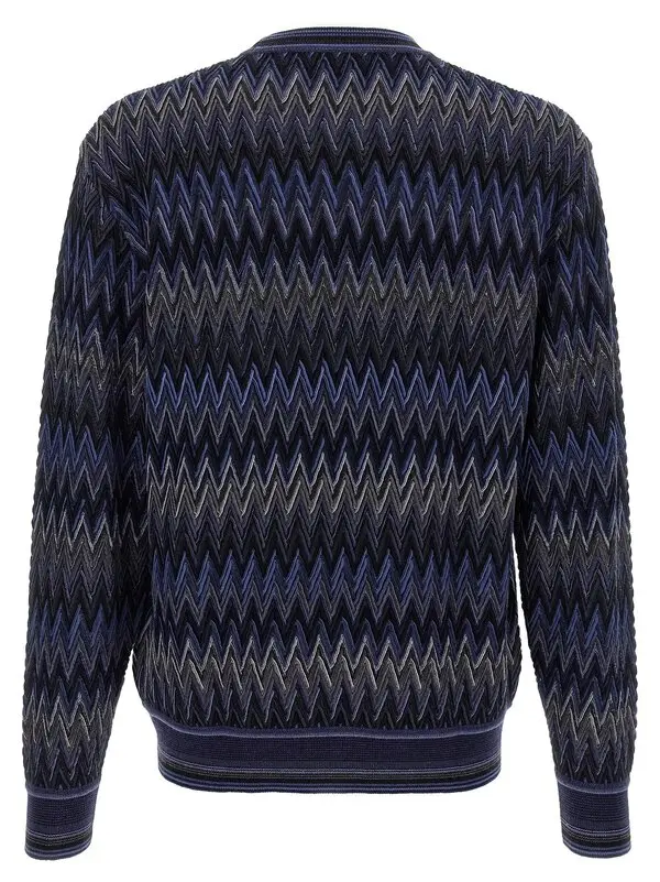 Missoni Zigzag Pattern Wool Sweater