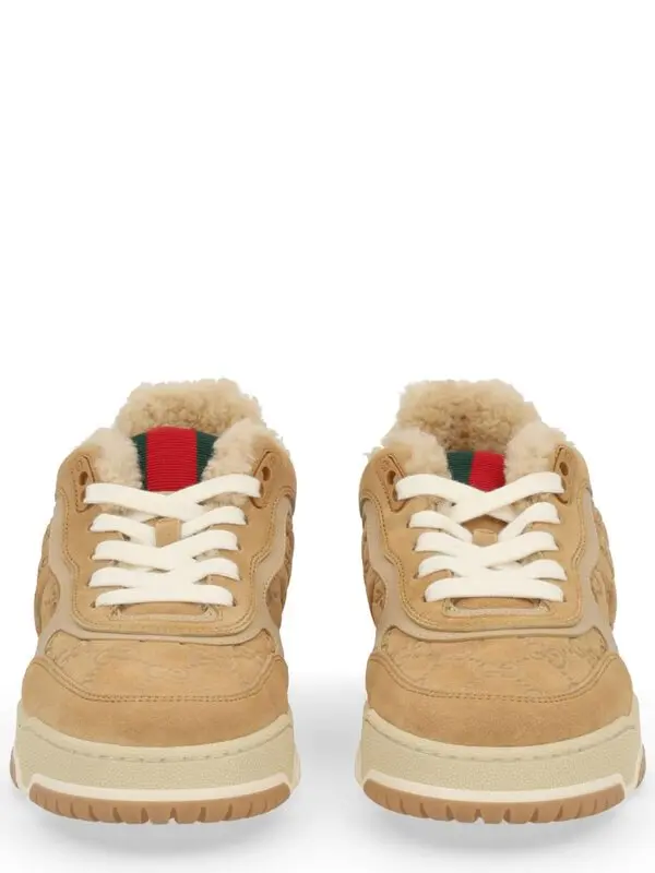 Gucci Re-web Sneaker - Brown