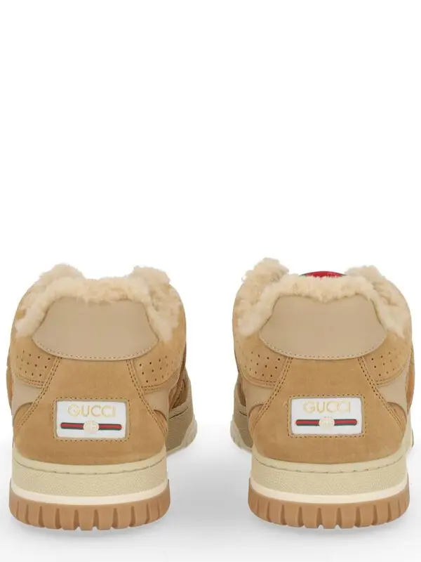 Gucci Re-web Sneaker - Brown