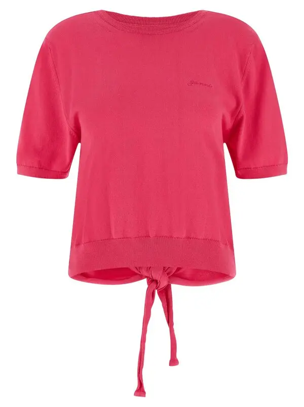 GANNI Bare Back Sweater