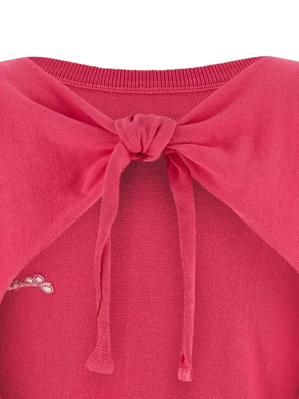 GANNI Bare Back Sweater