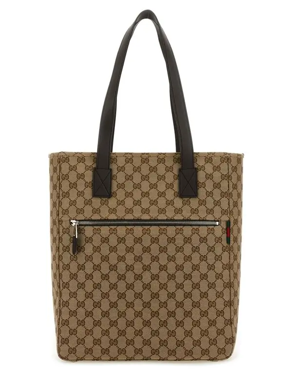 Gucci Fabric Shopping Bag Gg Medium