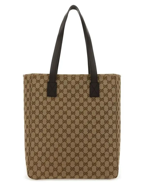 Gucci Fabric Shopping Bag Gg Medium