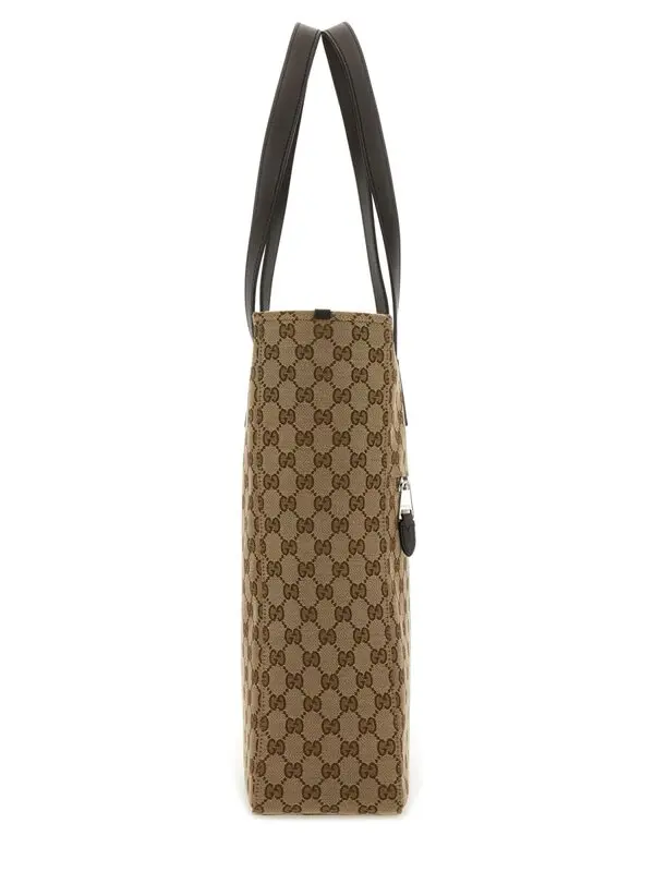 Gucci Fabric Shopping Bag Gg Medium