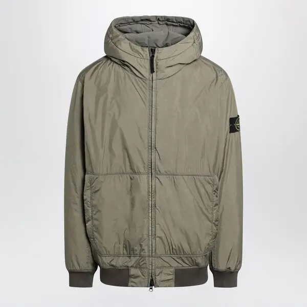 Stone Island Military Lightweight Nylon Jacket - Green