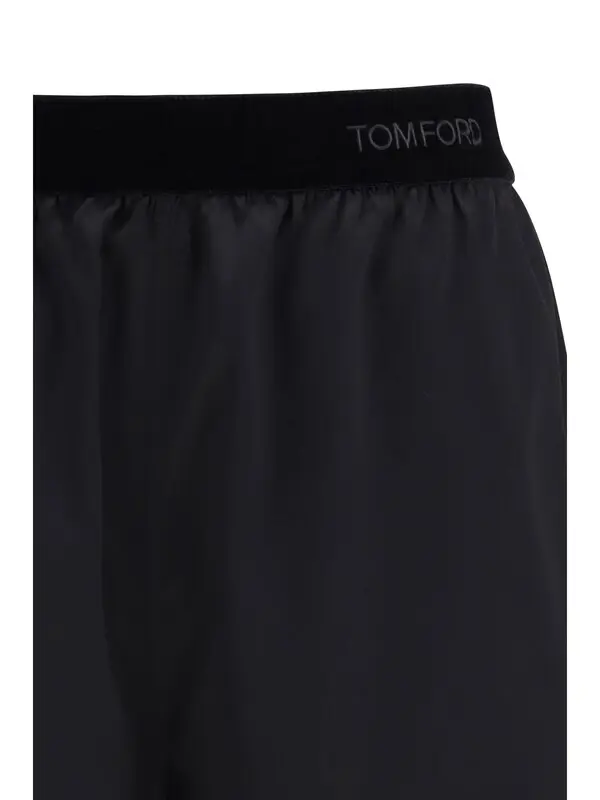 TOM FORD Stretch Silk Satin Pj Shorts