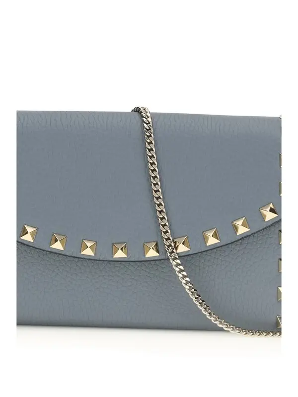 Valentino Garavani Rockstud Chain Wallet