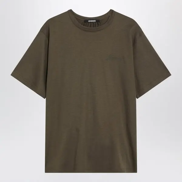 Jacquemus Pleated Back T-shirt - Brown