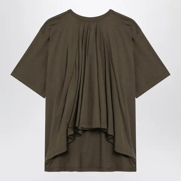 Jacquemus Pleated Back T-shirt - Brown