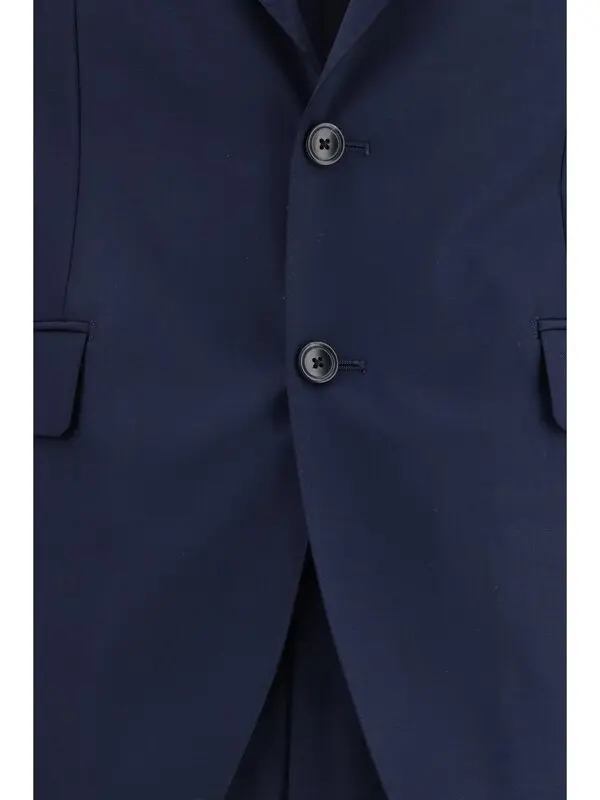 Tagliatore Single-breasted Virgin Wool Suit