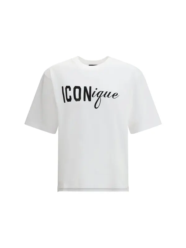 Dsquared2 T-shirt In Cotton With Icon Graphic Print