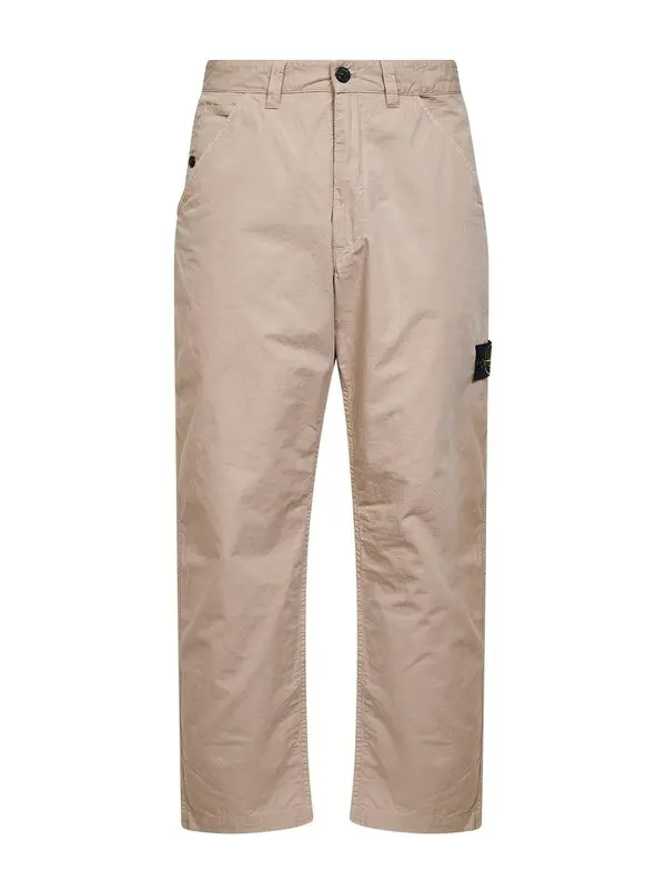 Stone Island Desert Ripstop Straight-leg Trousers - Multicolor