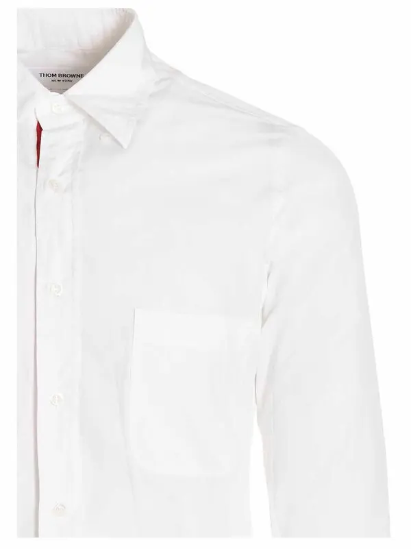 Thom Browne Solid Poplin Shirt