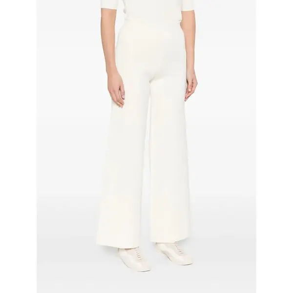 Max Mara Neutrals Trousers Cropped Trousers