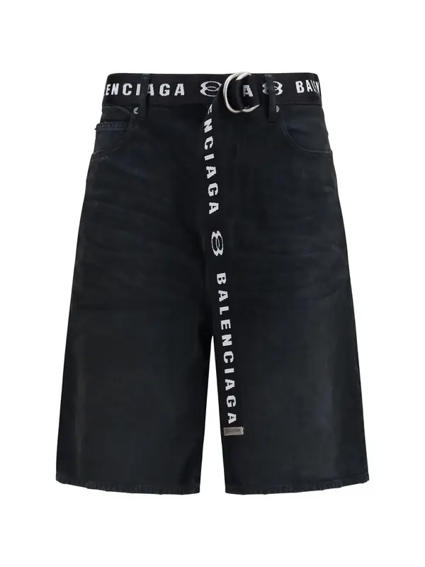 Balenciaga Belted Shorts