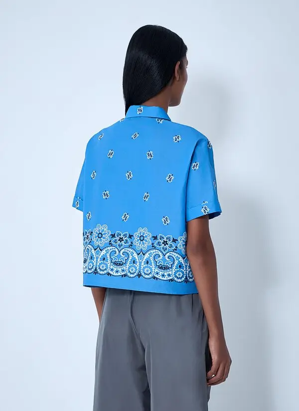 Miu Miu Bandana Shirt