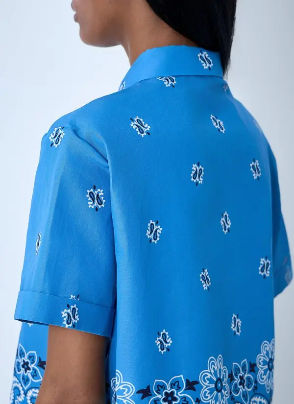 Miu Miu Bandana Shirt