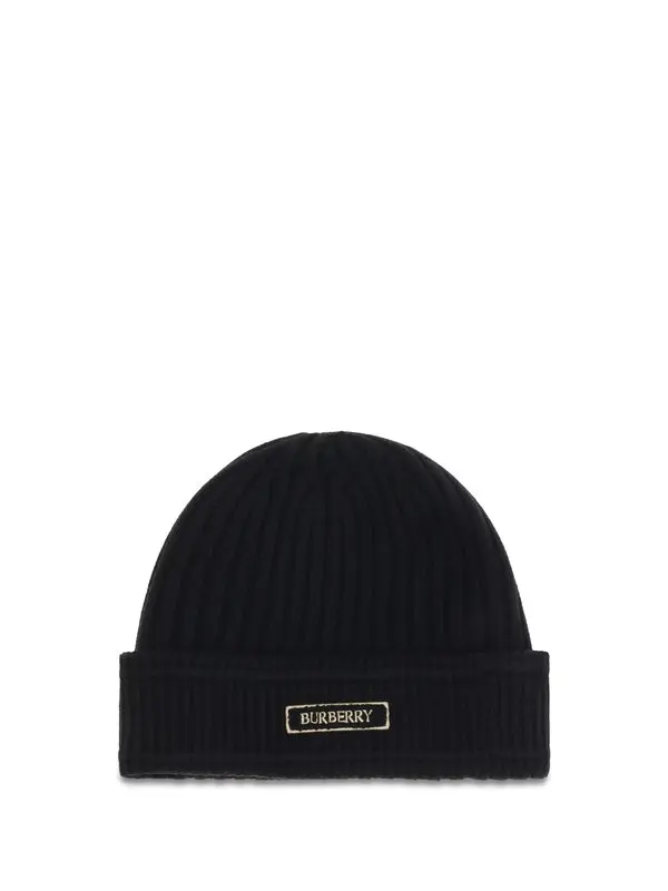 Burberry Wool Beanie - Black
