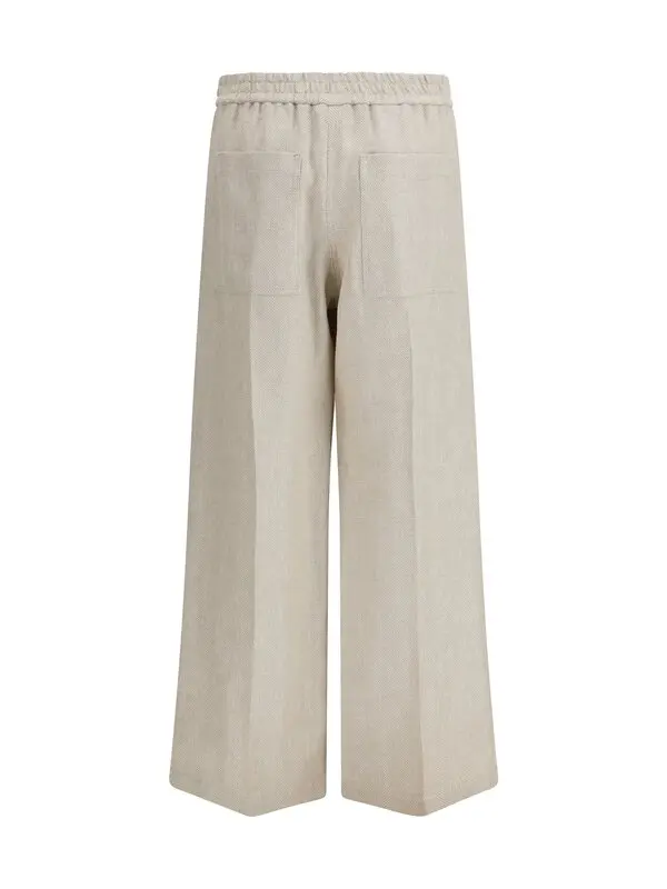 Brunello Cucinelli Elasticated-waistband Pants