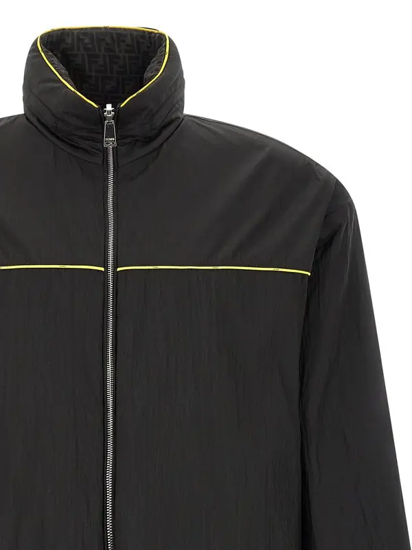 Fendi Reversible Nylon Windbreaker - Multicolor