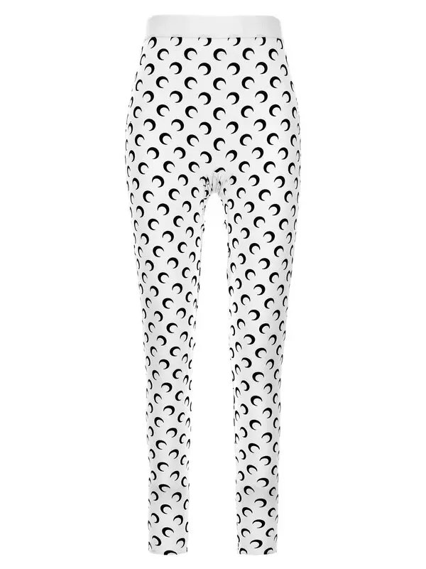 MARINE SERRE Moon Printed Jersey' Leggings
