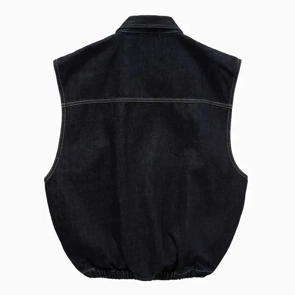 1989 STUDIO Denim Vest Dark