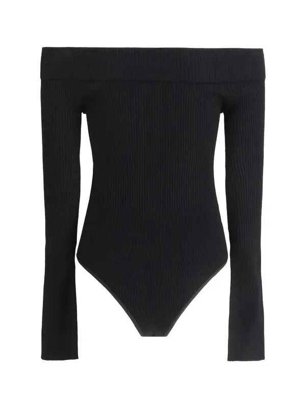 Alaïa Off-shoulder Bodysuit