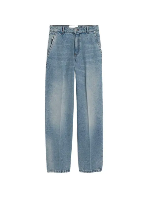 AMI Paris Baggy Fit Denim Jeans - Multicolor