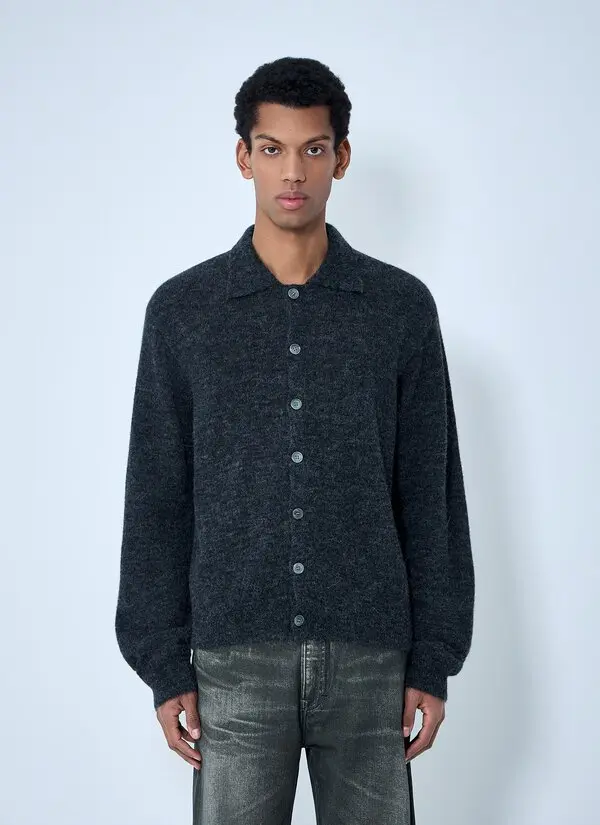 Our Legacy Button-down Cardigan In Wool Blend