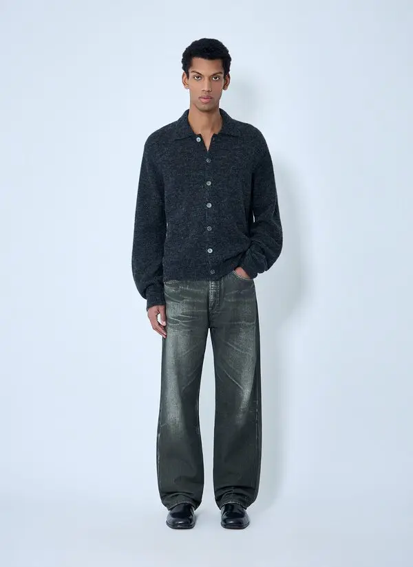 Our Legacy Button-down Cardigan In Wool Blend