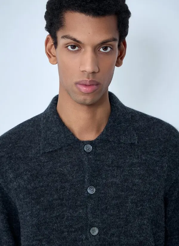 Our Legacy Button-down Cardigan In Wool Blend