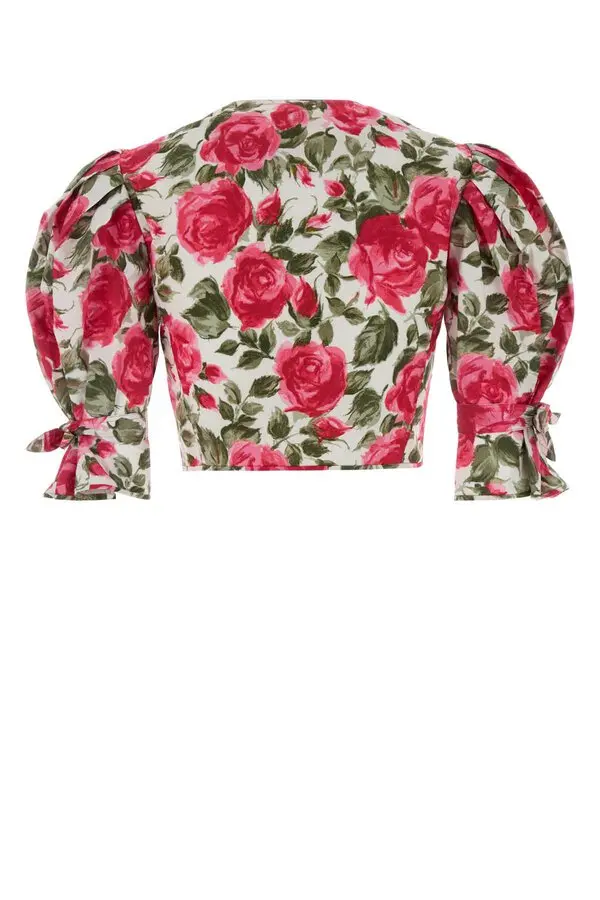 Chloé Printed Poplin Blouse