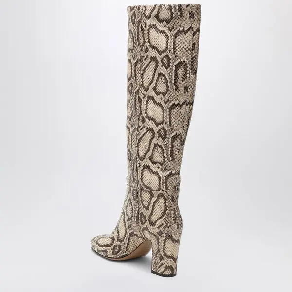 Paris Texas Lavinia Boots In Python-printed Leather